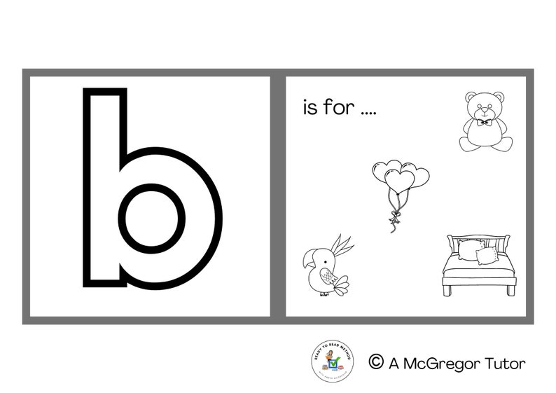 Set of Phonics Alphabet Letter Flashcards | Homeschooling Literacy ...