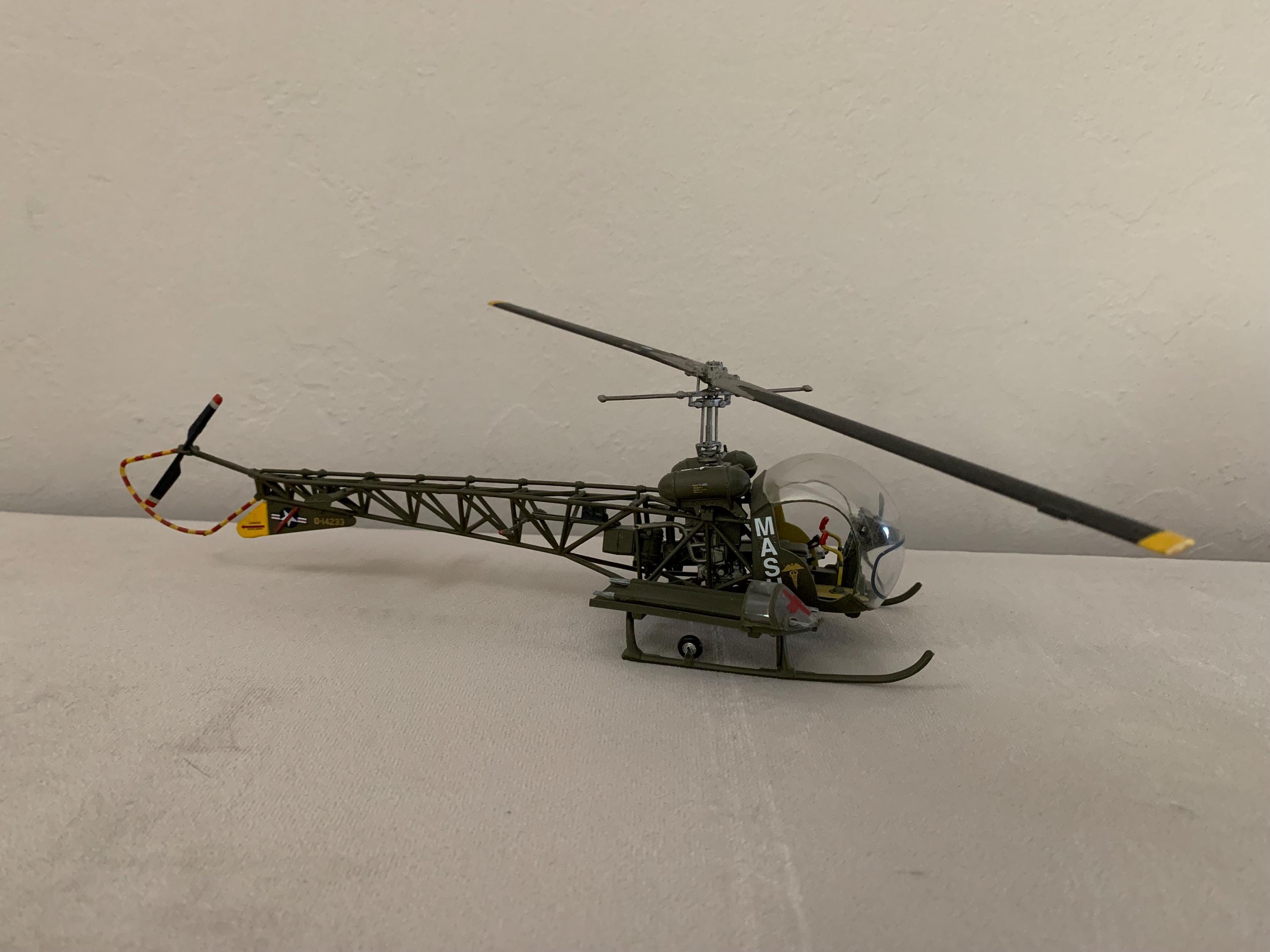 MASH Helicopter Completed Model - Etsy