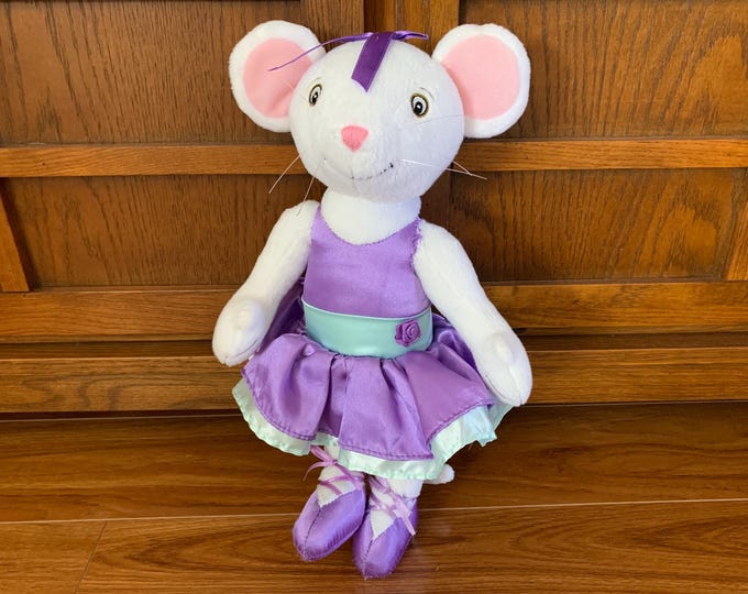 Angelina Ballerina Vintage Stuffed Mouse as Is - Etsy
