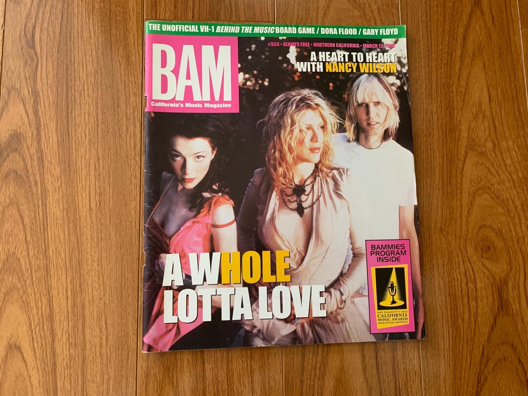 Vintage Courtney Love/hole BAM Magazine 1999 - Etsy