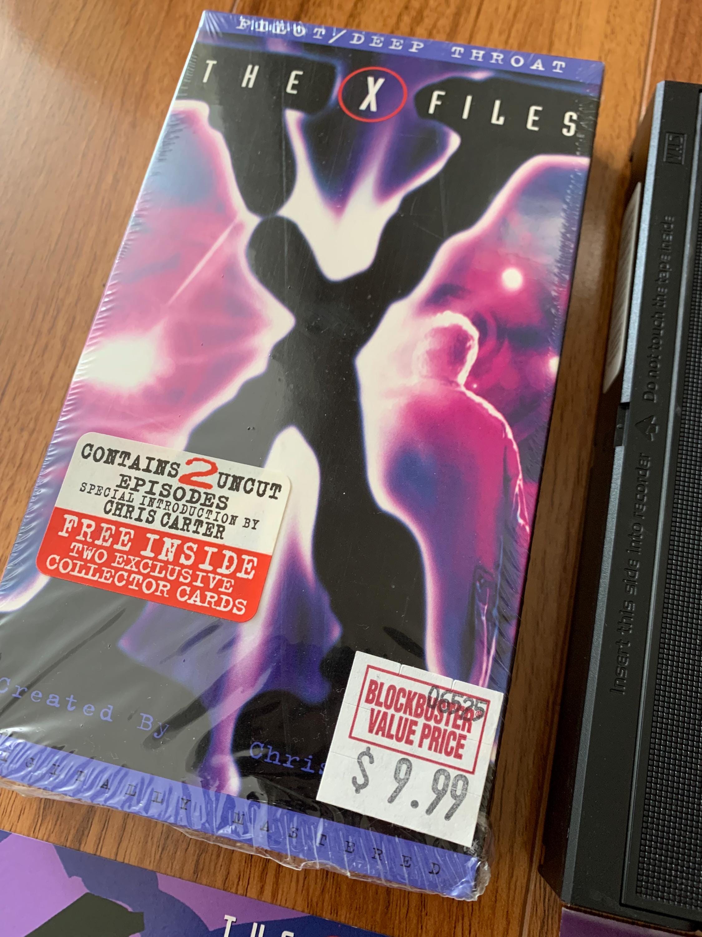 The X-files Pilot Episode VHS With Collector Cards Vintage - Etsy