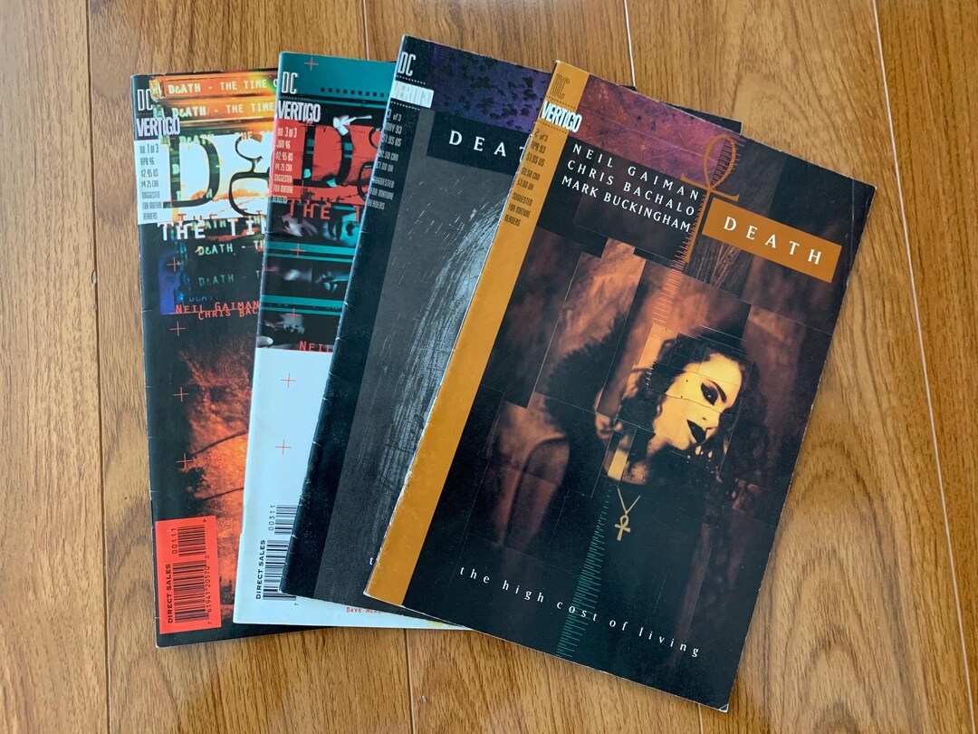 Death Comics Neil Gaiman Lot Sandman Goth - Etsy
