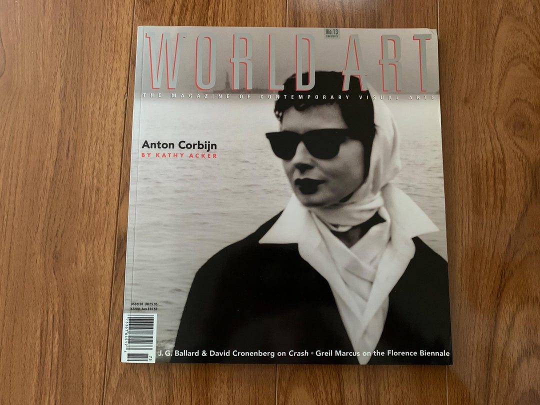 Anton Corbijn World Art Vintage 1997 Magazine David Cronenberg/crash ...