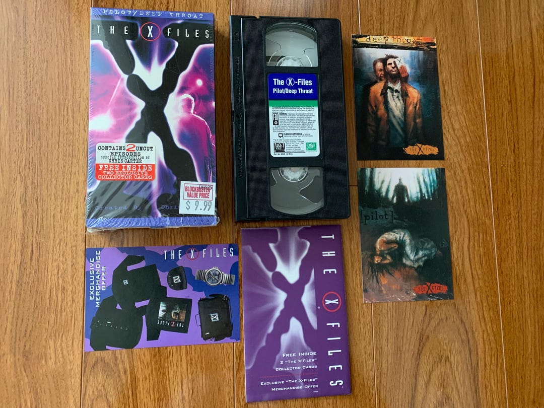 The X-files Pilot Episode VHS With Collector Cards Vintage - Etsy