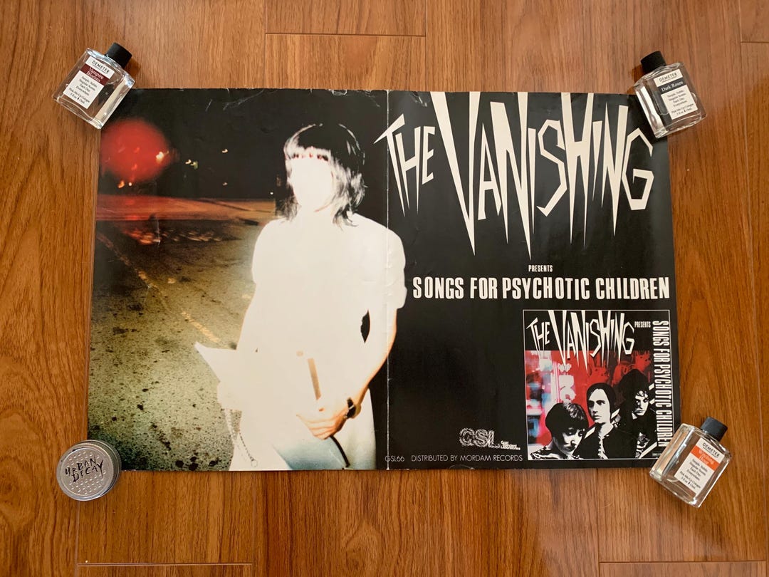 Rare the Vanishing Poster SF Bay Area Deathrock 2003 Vintage as Is - Etsy