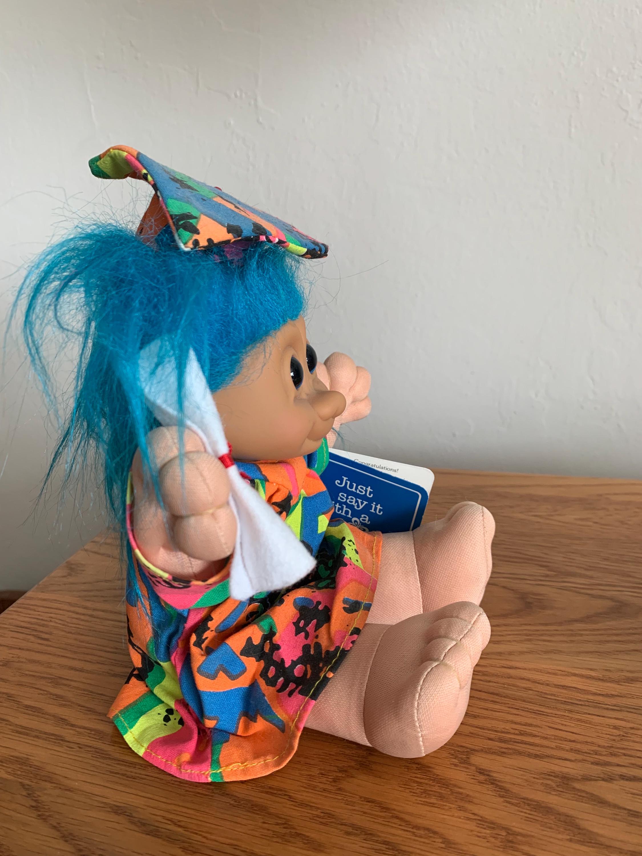 Vintage 1990’s Troll Graduation Doll - Etsy