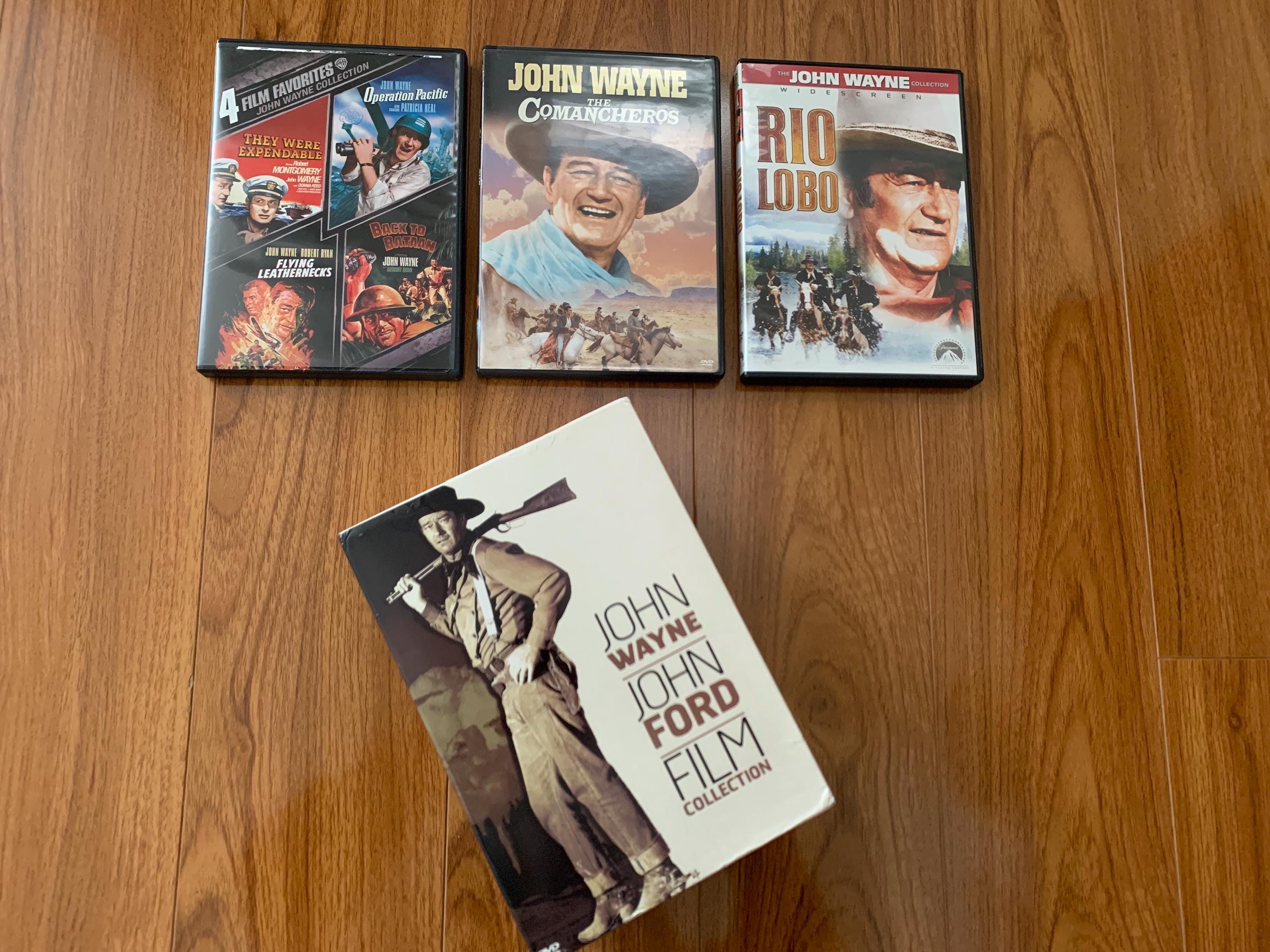 John Wayne DVD Lot - Etsy