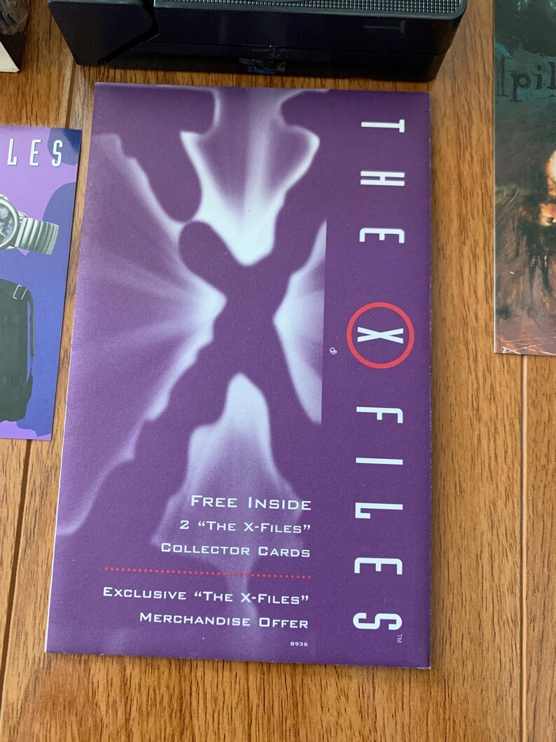 The X-files Pilot Episode VHS With Collector Cards Vintage - Etsy