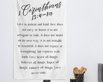 1 Corinthians 13 Banner - Etsy