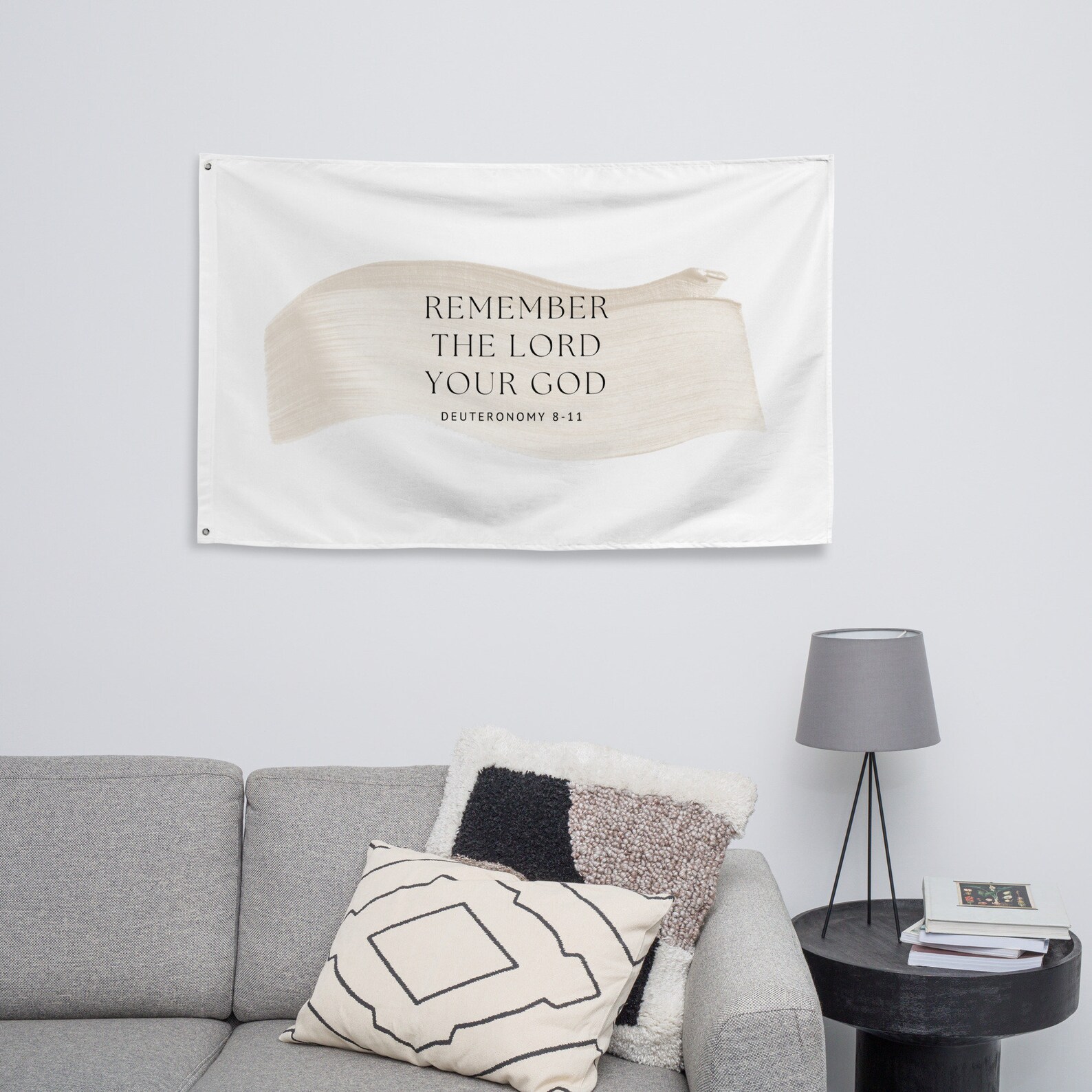 Scripture Banner for Dorm, Bible Verse Home Decor, Christian Tapestry ...