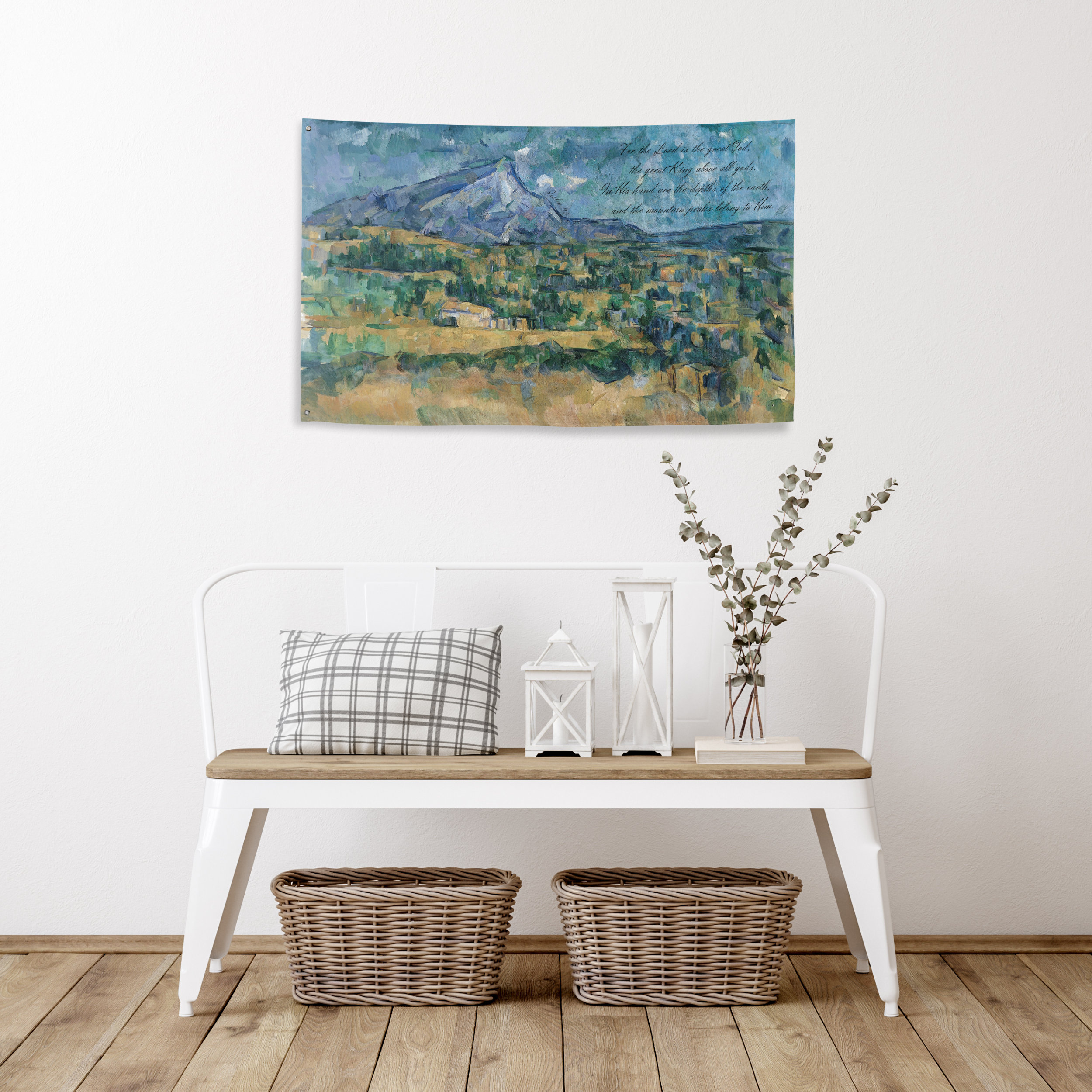 Psalm Bible Verse Home Decor, Scripture Wall Hanging, Christian ...