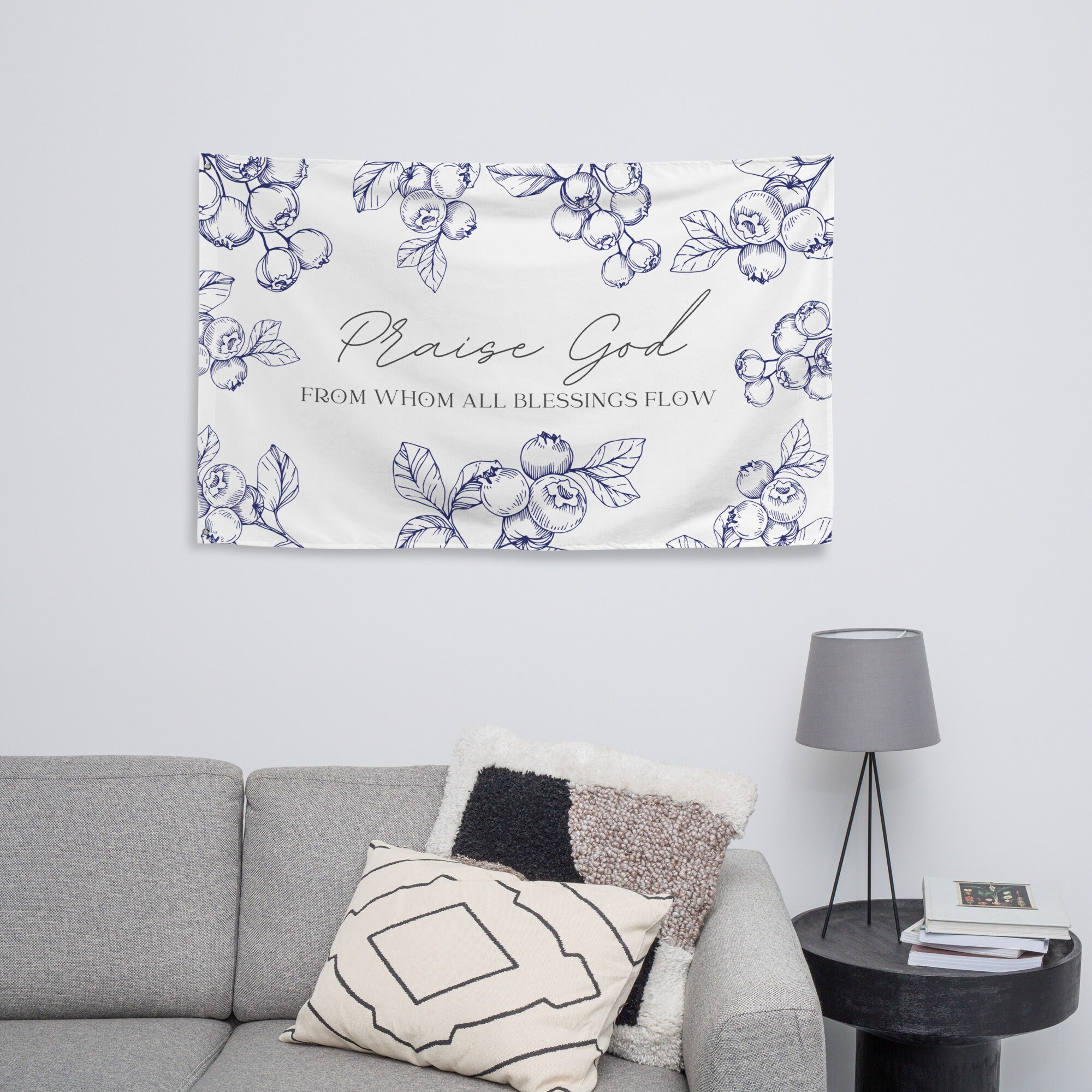 Praise God From Whom All Blessings Flow Banner, Doxology Flag, Bible ...
