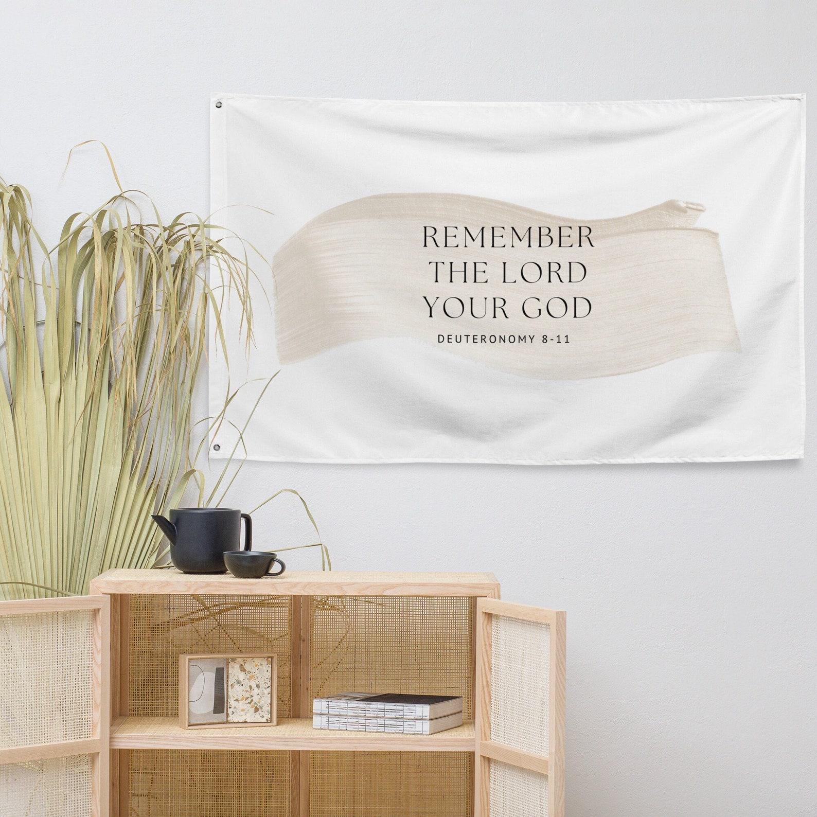 Scripture Banner for Dorm, Bible Verse Home Decor, Christian Tapestry ...
