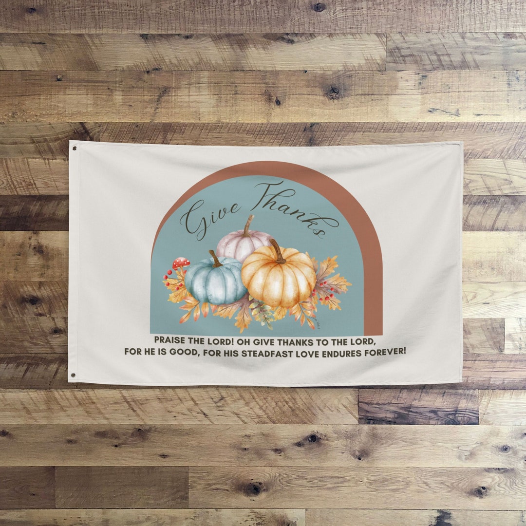 Happy Friendsgiving Bible Verse Banner Decor for Christian ...
