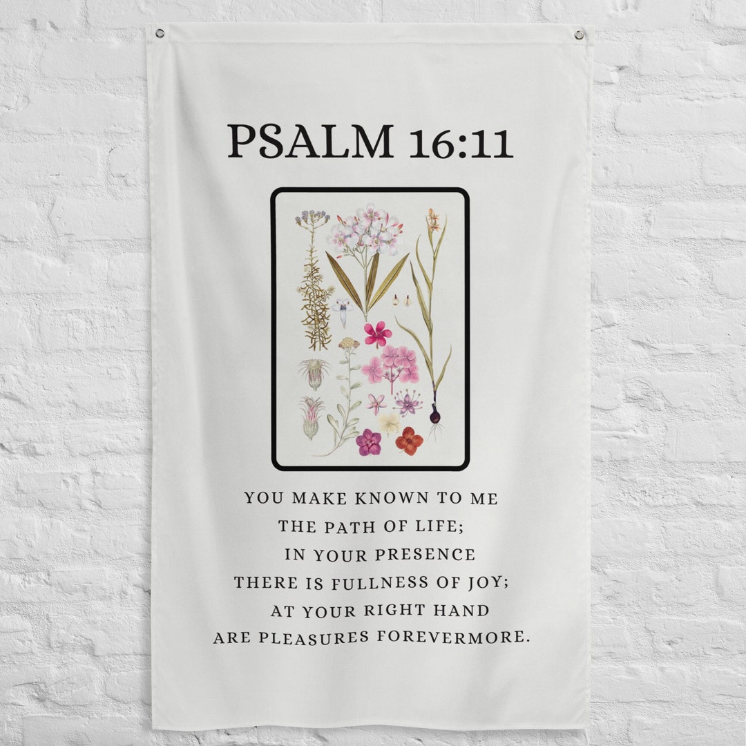 Bible Verse Home Decor, Scripture Wall Art, Christian Tapestry Wall ...