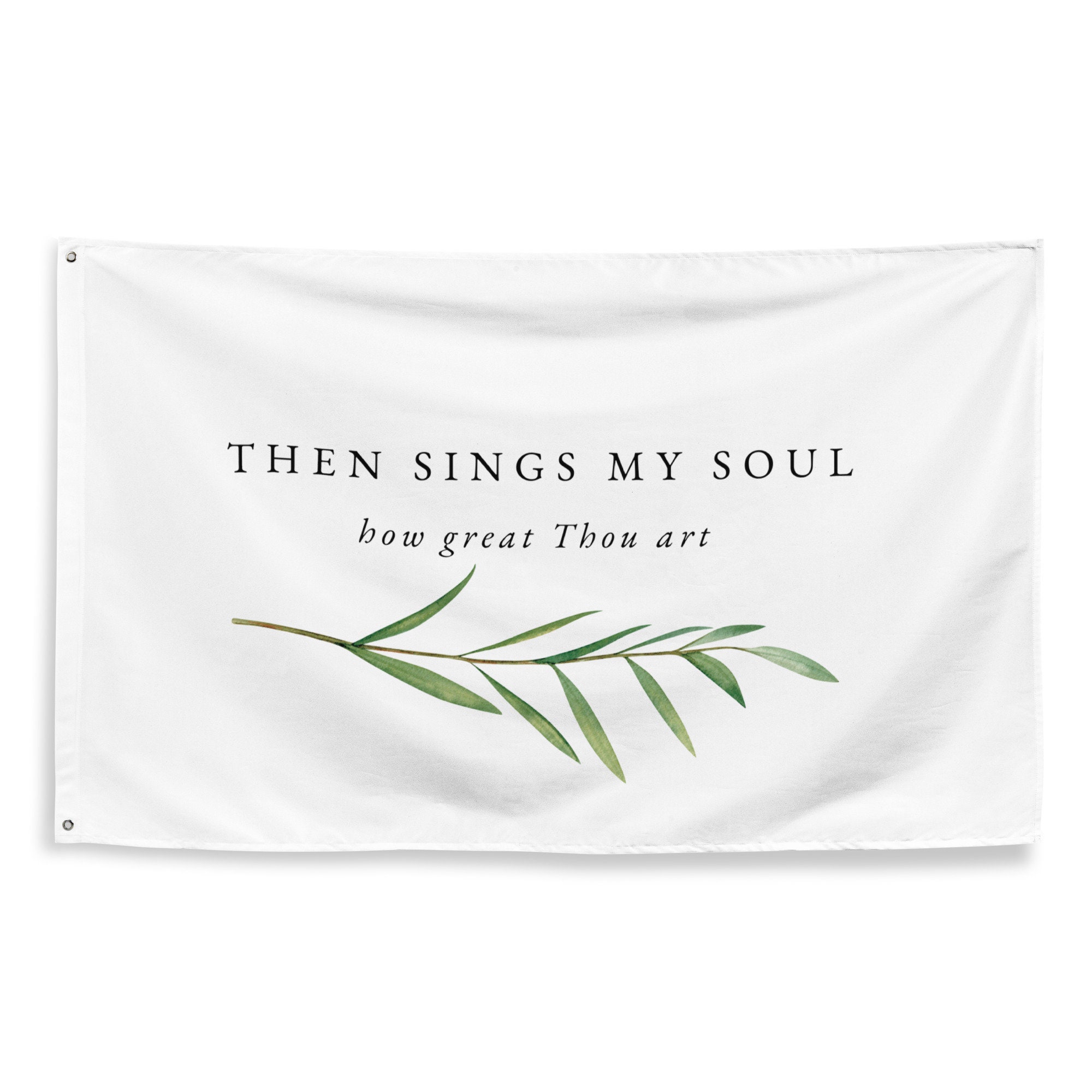 How Great Thou Art Hymn Banner, Scripture Banner, Bible Verse Banner ...