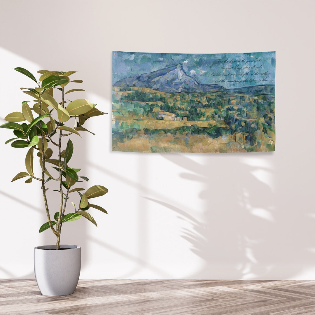 Psalm Bible Verse Home Decor, Scripture Wall Hanging, Christian ...