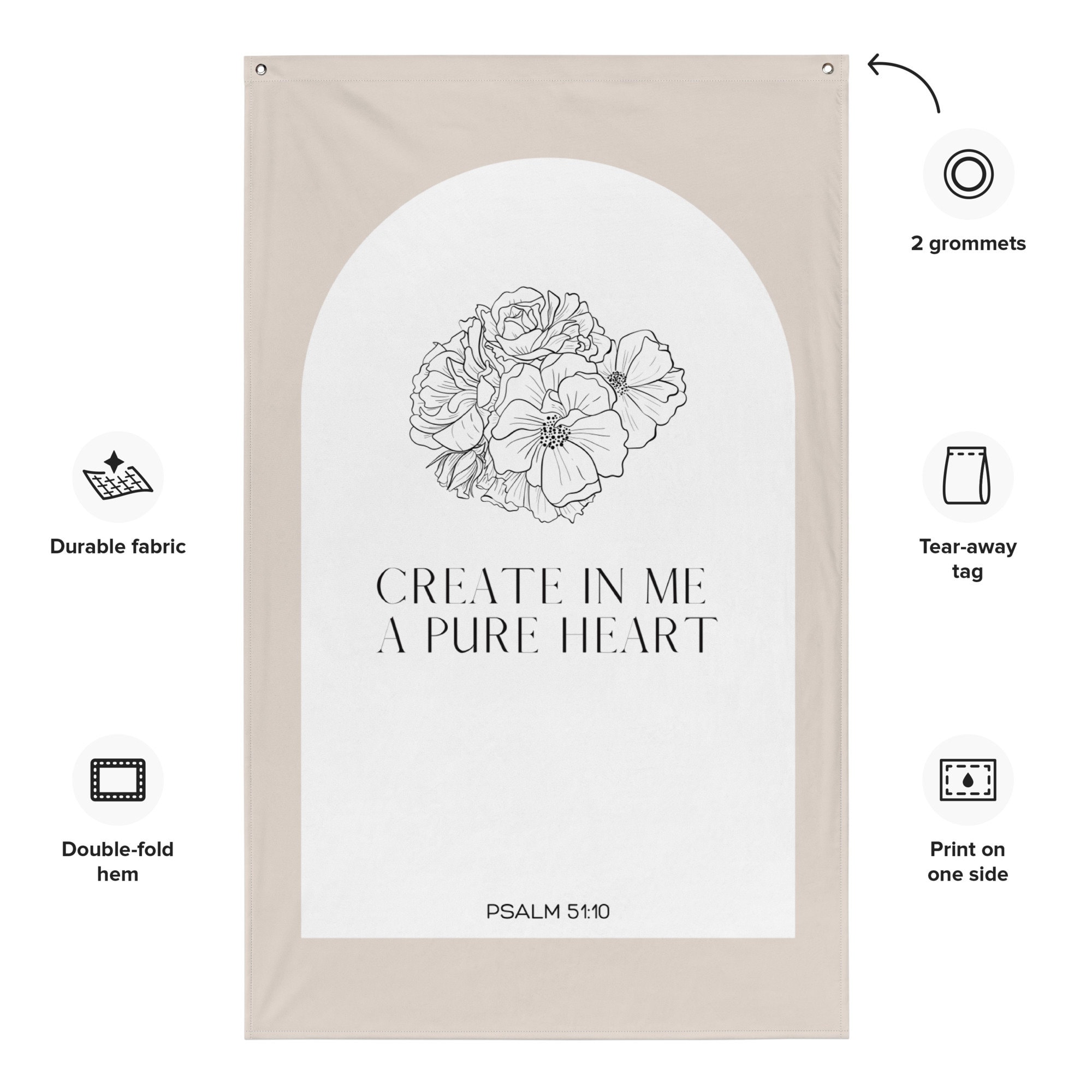 Christian Tapestry Bible Verse Tapestry Scripture Tapestry - Etsy