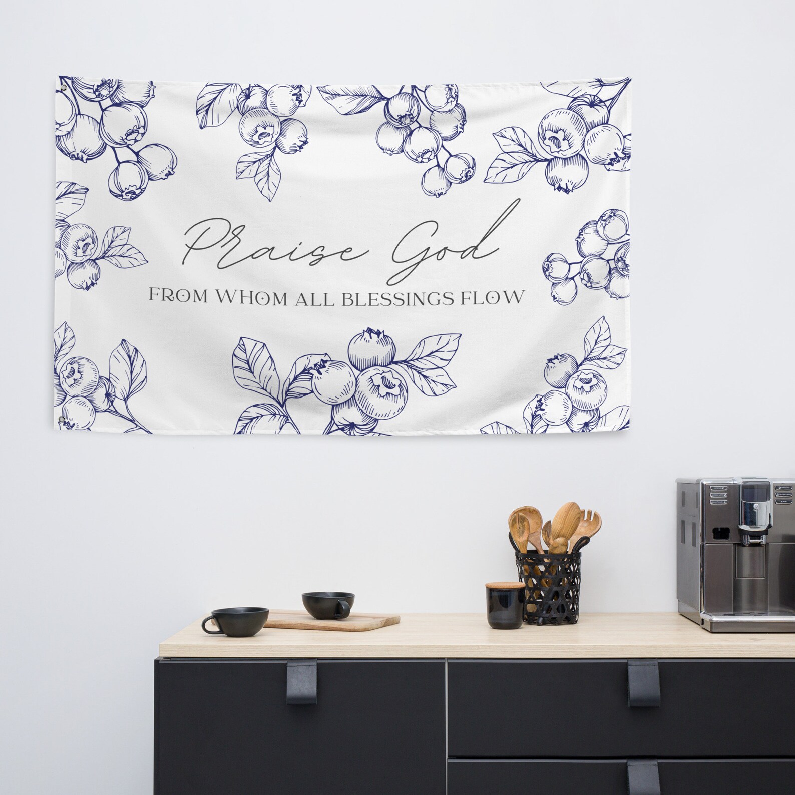 Praise God From Whom All Blessings Flow Banner, Doxology Flag, Bible ...