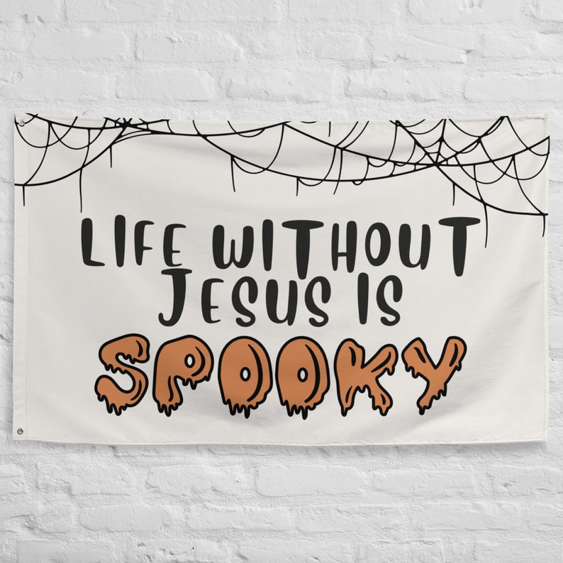 Christian Happy Halloween Trunk or Treat Backdrop Banner Sign Car SUV ...