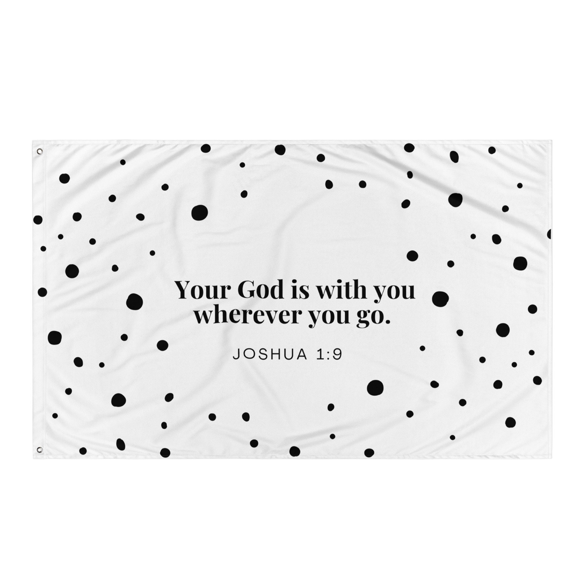 Scripture Banner for Kids Room Bible Verse Wall Art Christian Tapestry ...