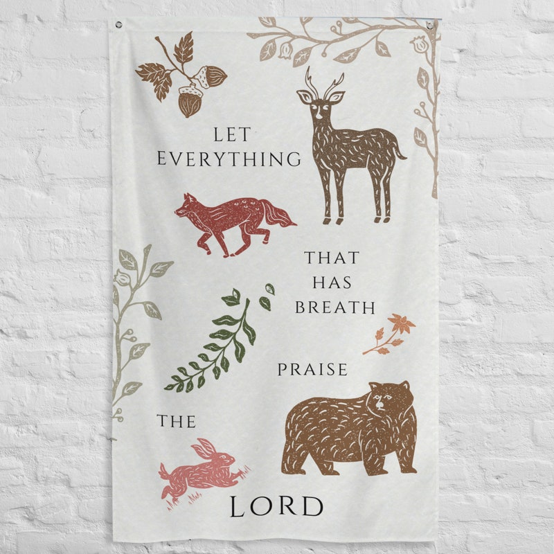 Christian Tapestry - Etsy
