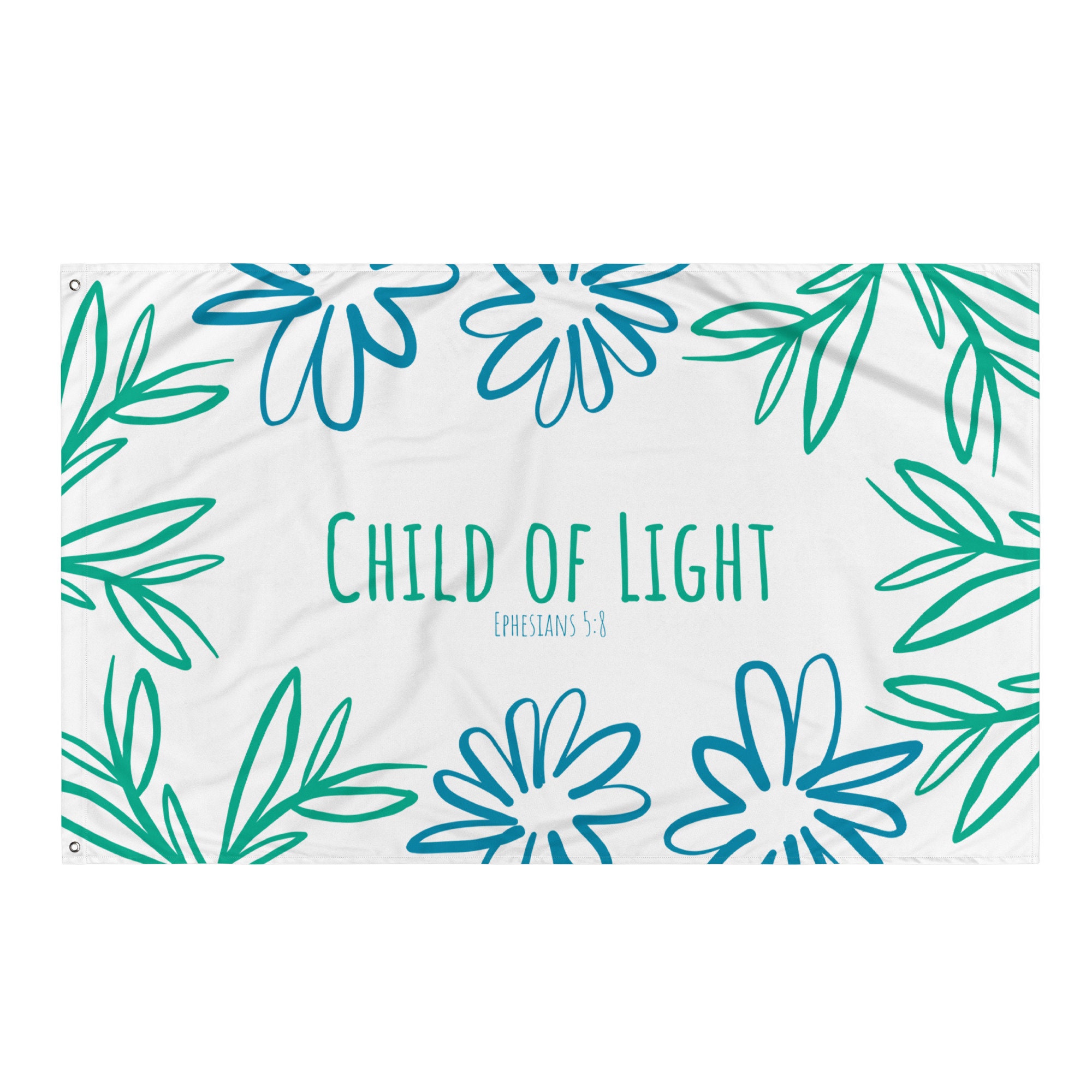 Scripture Banner for Kids Room Bible Verse Wall Art Christian Tapestry ...