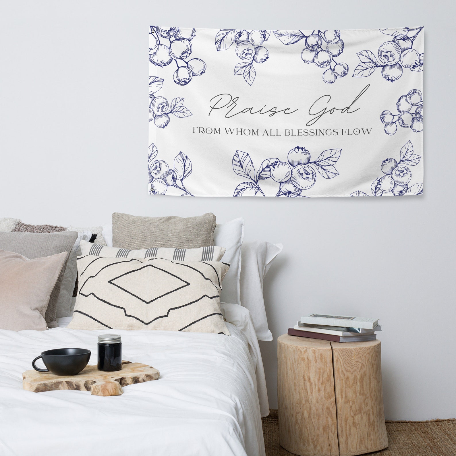 Praise God From Whom All Blessings Flow Banner, Doxology Flag, Bible ...