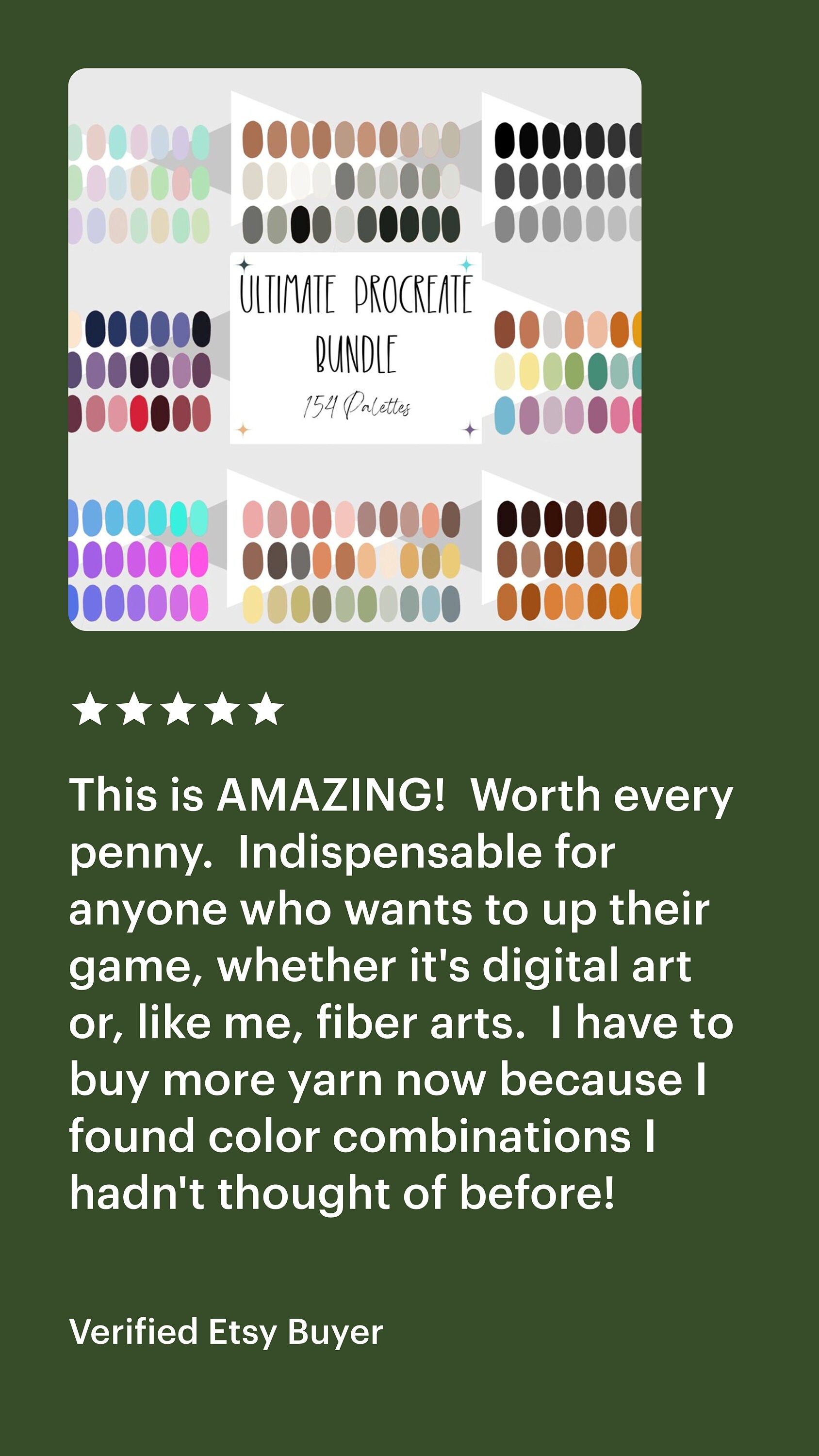 Spring Pastel Procreate Palette | Spring Color Swatches | Instant ...