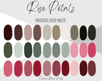 Procreate Color Palette/ Instant Download/ Digital Art - Etsy