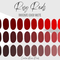 Procreate Red - Etsy