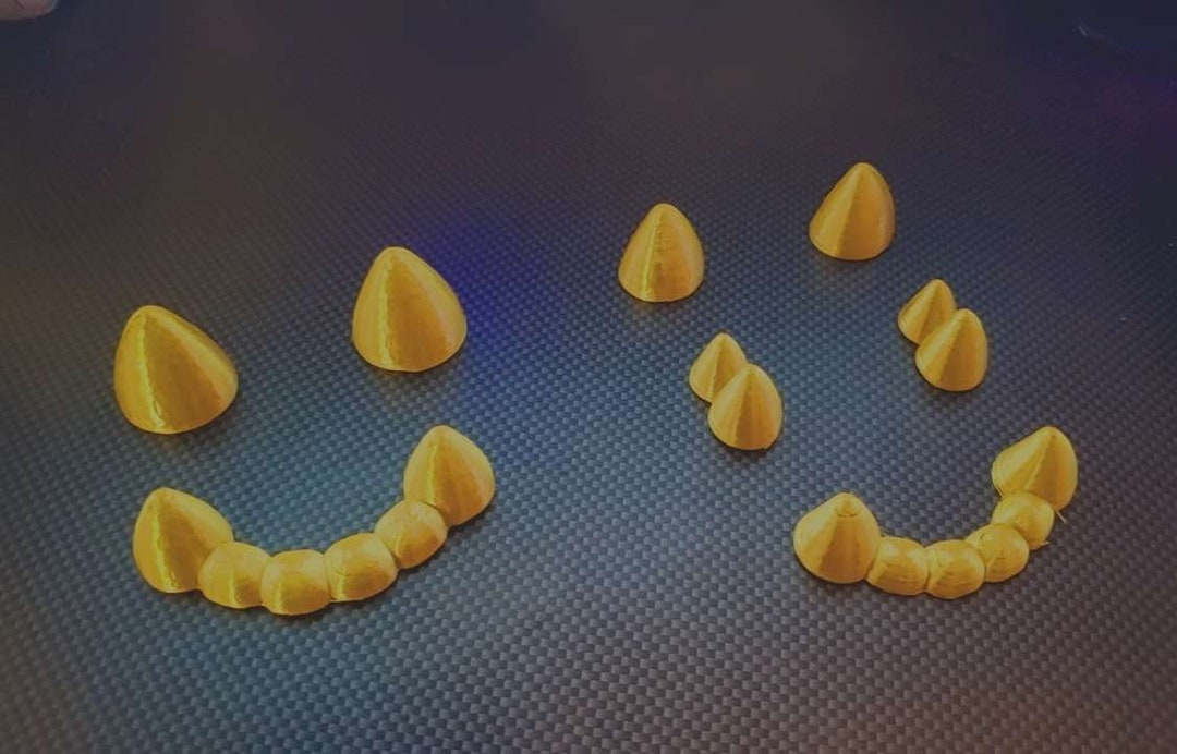 Rounded Gold Fursuit Teeth Set - Etsy