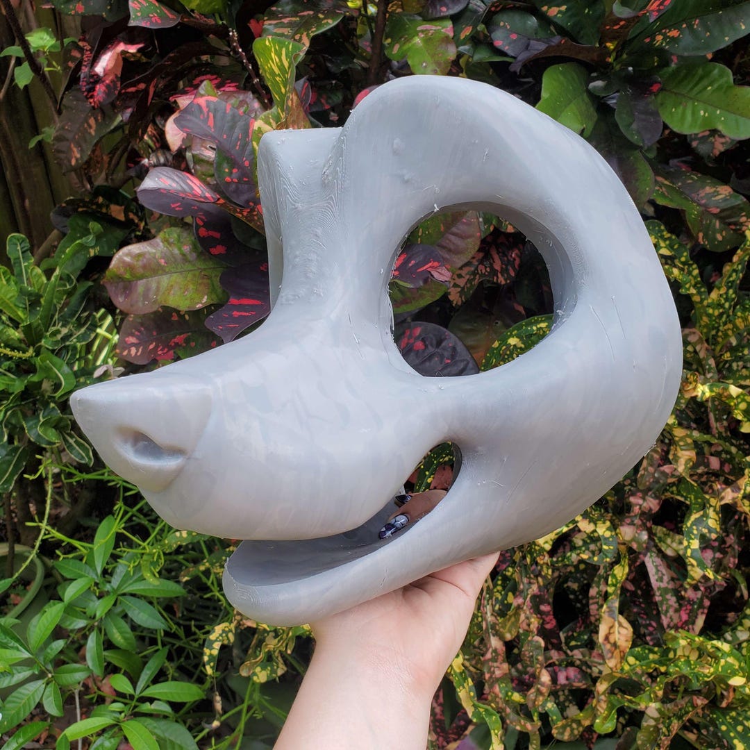 3D Printed TPU Toony Fox Fursuit Head Base - Etsy