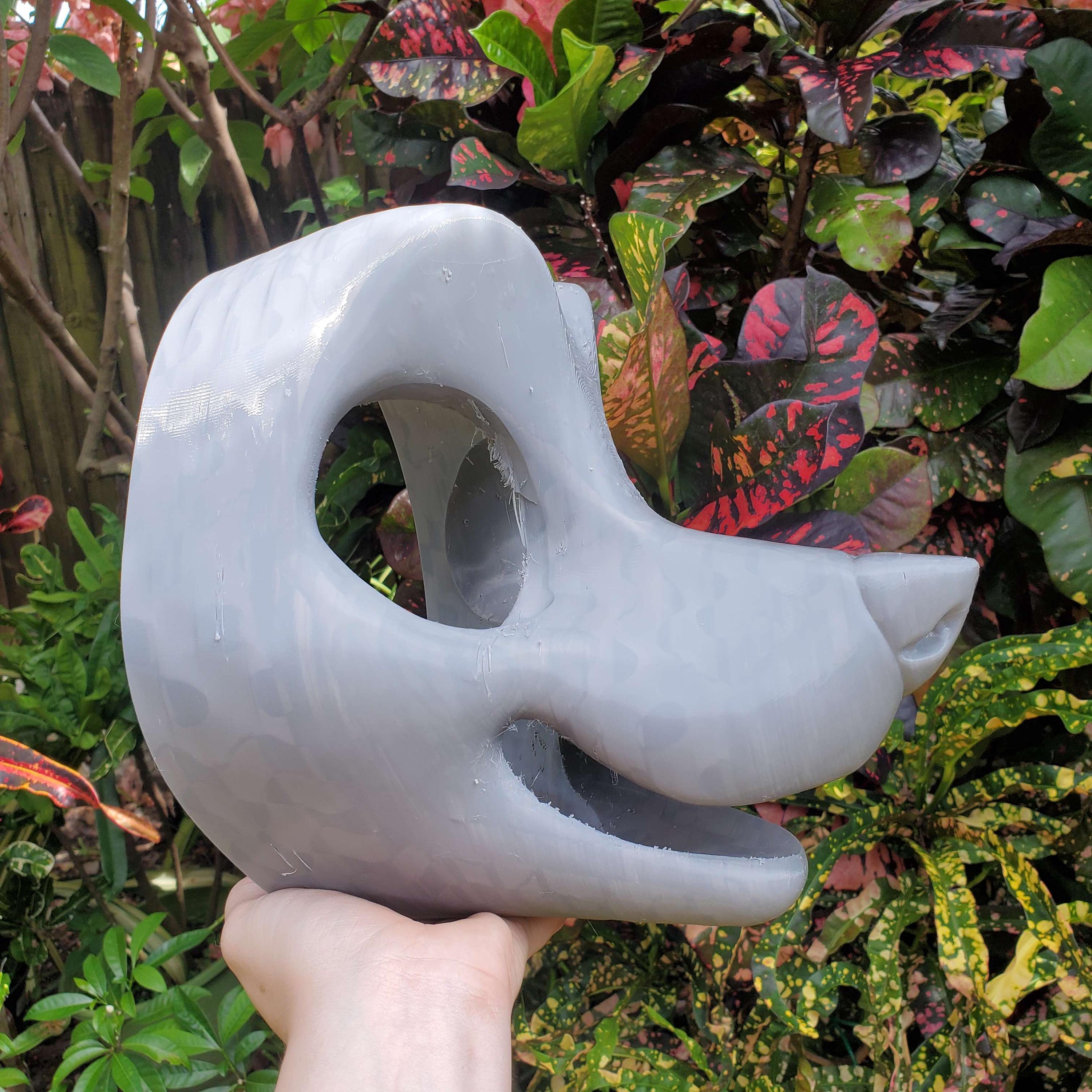 3D Printed TPU Toony Fox Fursuit Head Base - Etsy