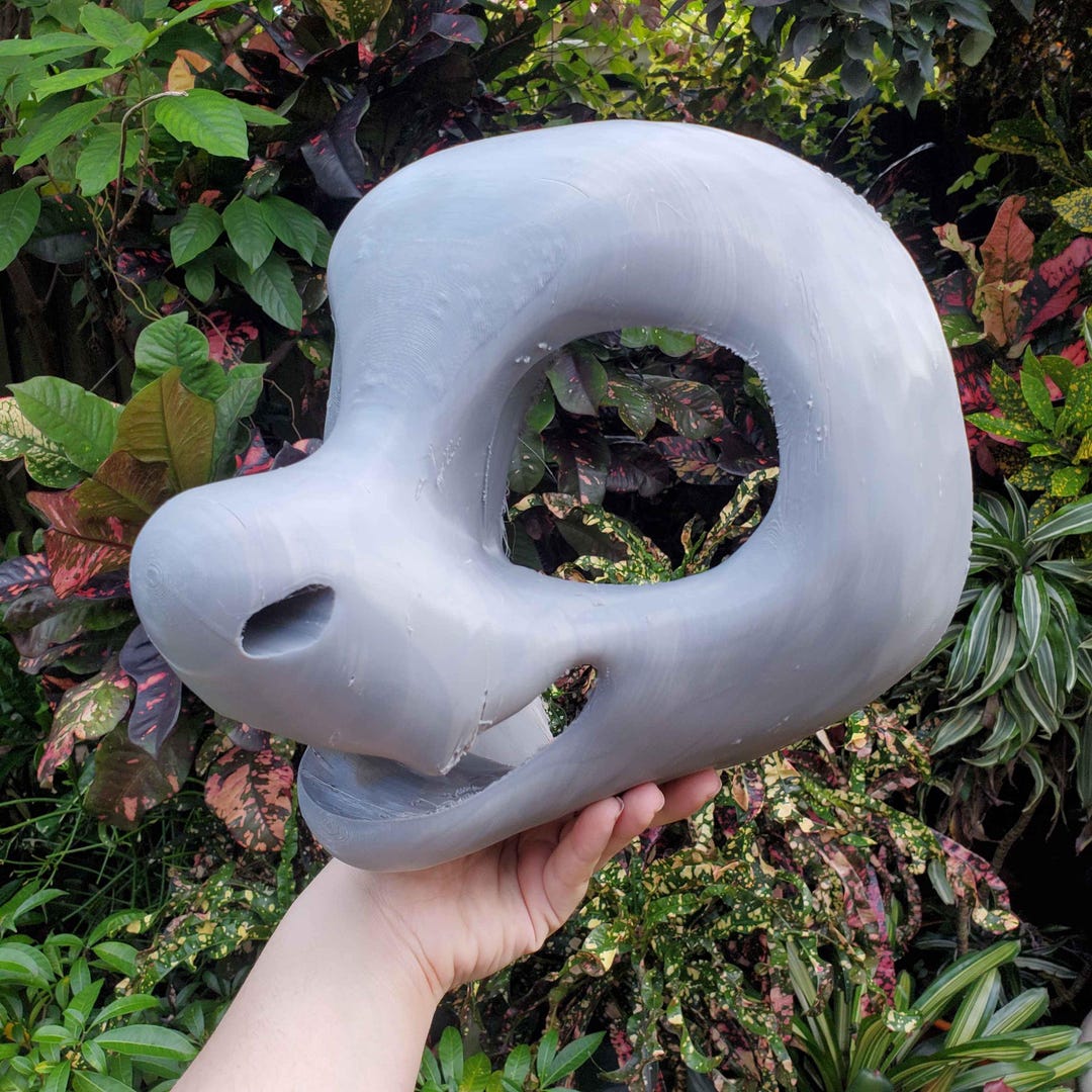 3D Printed TPU 2 Eye Spider 1 Type Fursuit Head Base - Etsy UK