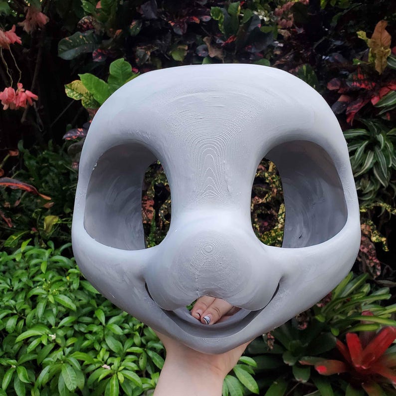 3D Printed TPU Kemono Fursuit Head Base - Etsy