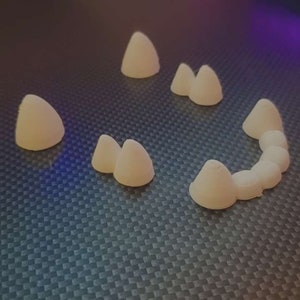 Rounded Fursuit Teeth Set - Etsy