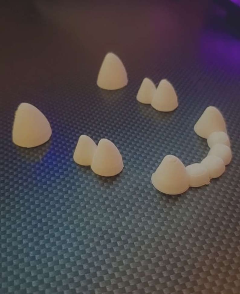 Rounded Fursuit Teeth Set - Etsy