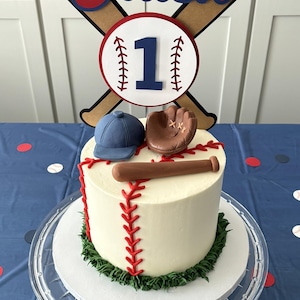 Baseball Cake Topper, Personalized Baseball Cake Topper, Baseball ...