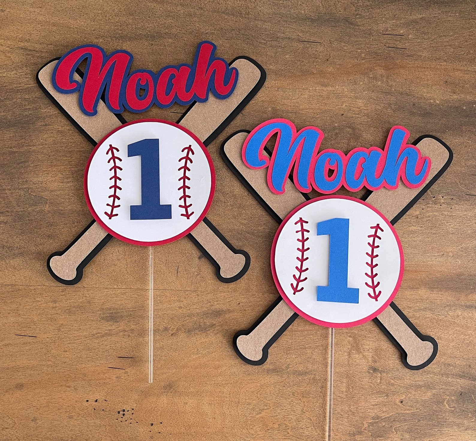 Baseball Cake Topper Personalized Baseball Cake Topper - Etsy
