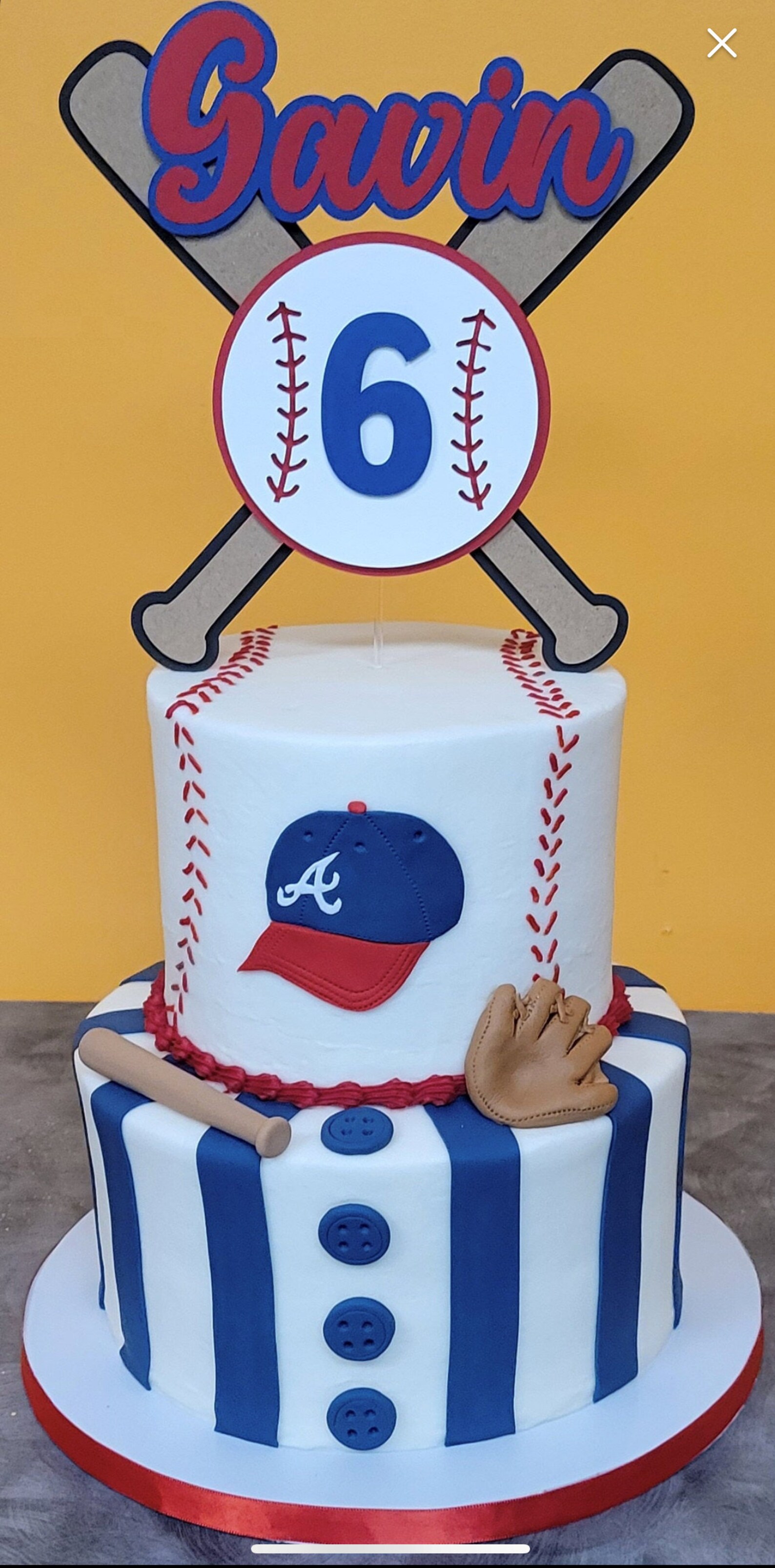 Baseball Cake Topper, Personalized Baseball Cake Topper, Baseball ...