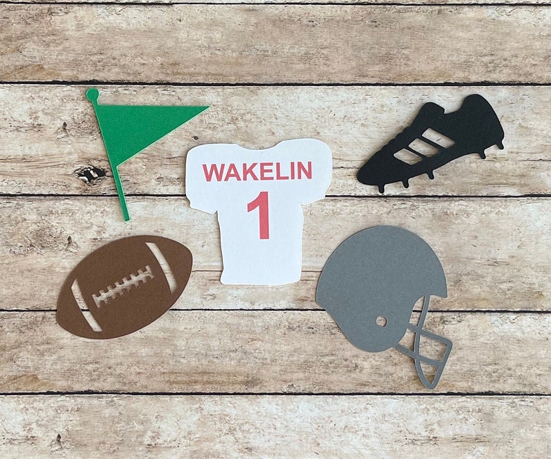 Football Cake Topper Personalized Football Cake Topper - Etsy