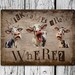 Funny Cow Sign Tin Metal Sign Funny Gift for Dairy Farmer Rustic Metal ...
