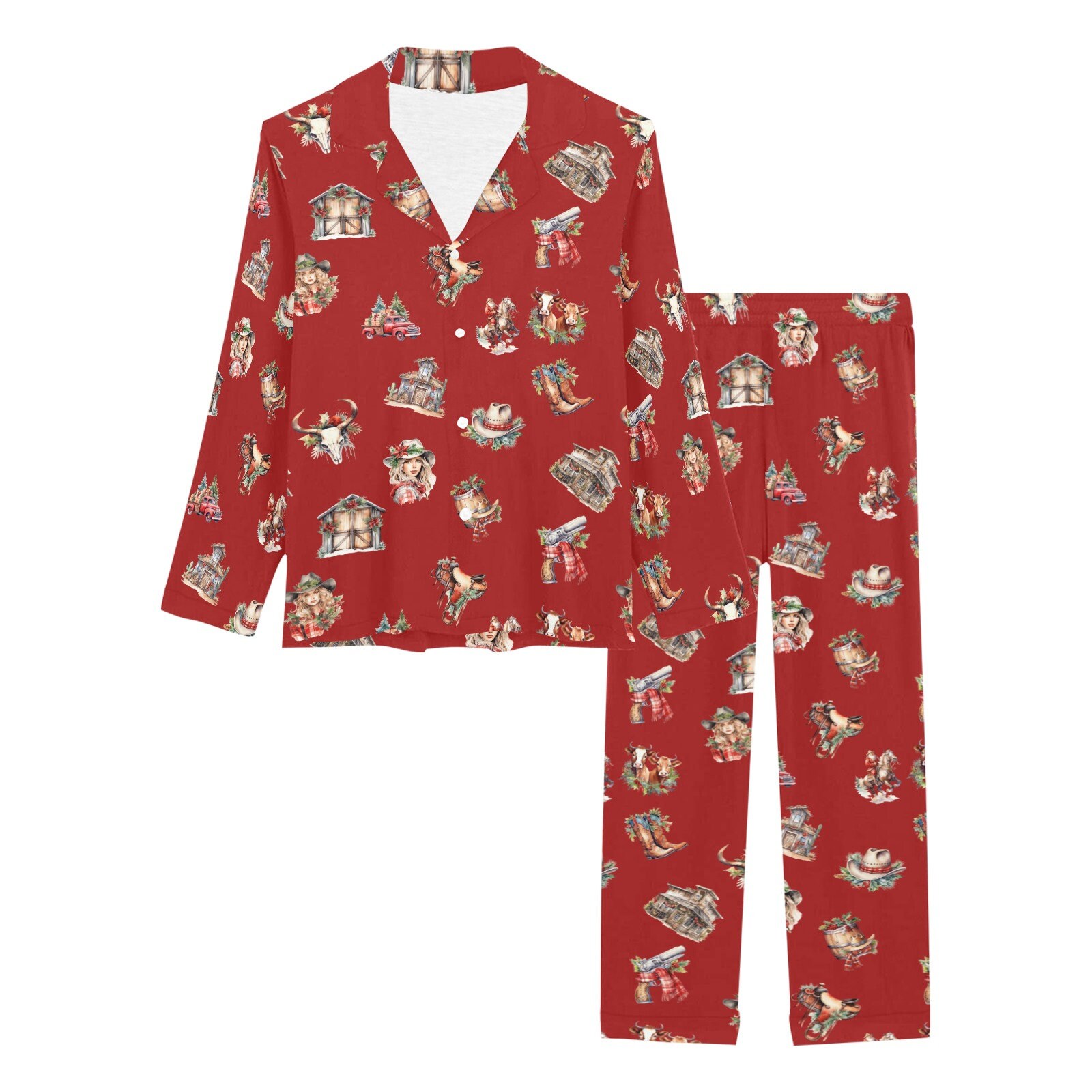 Country Christmas Morning Matching Family Outfit Gift for Christmas Eve ...