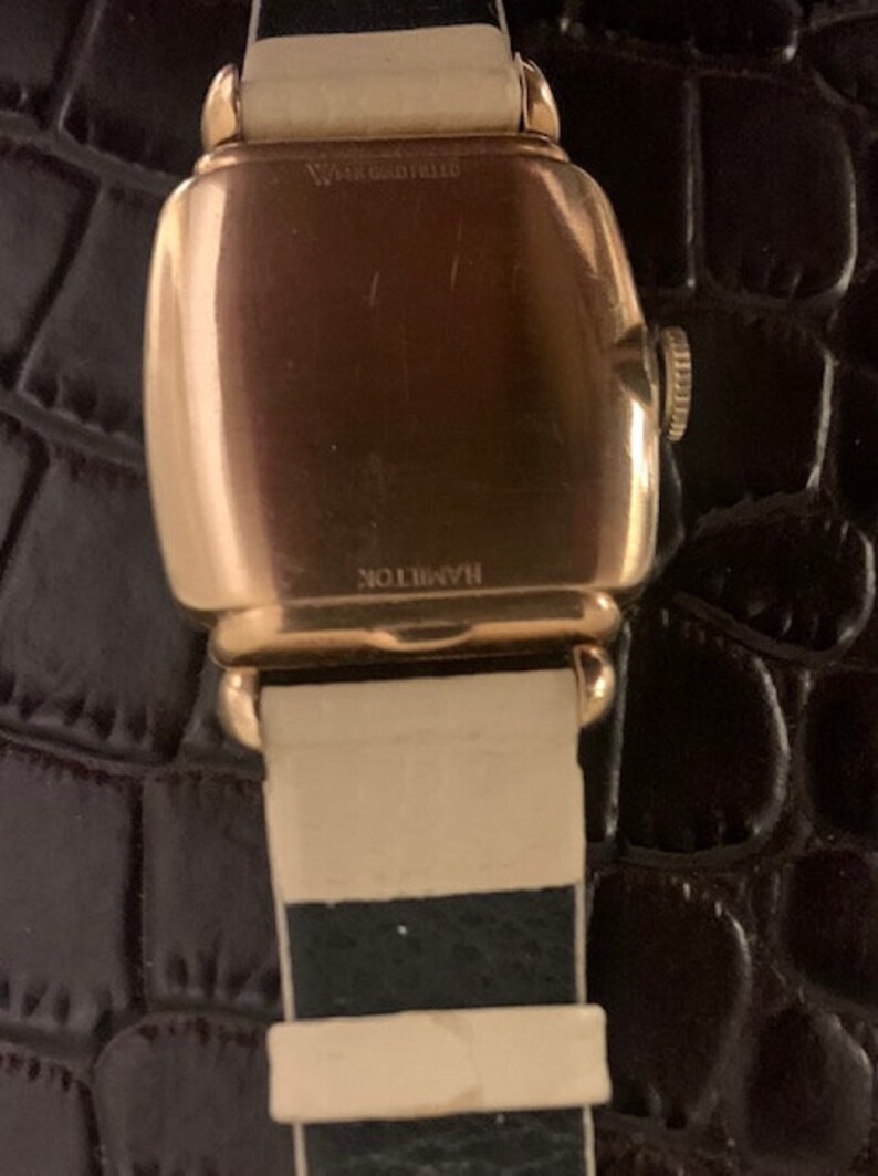 The One! Vintage Hamilton Norman 14K Gold Plated Watch Stunning Dial - Etsy