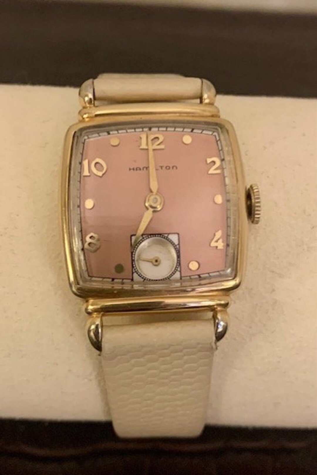 The One! Vintage Hamilton Norman 14K Gold Plated Watch Stunning Dial - Etsy