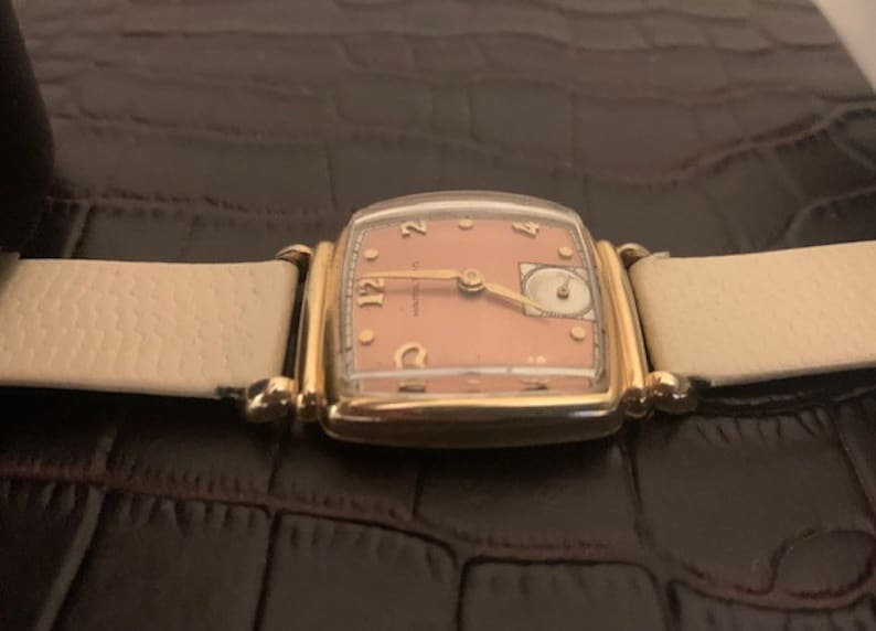 The One! Vintage Hamilton Norman 14K Gold Plated Watch Stunning Dial - Etsy