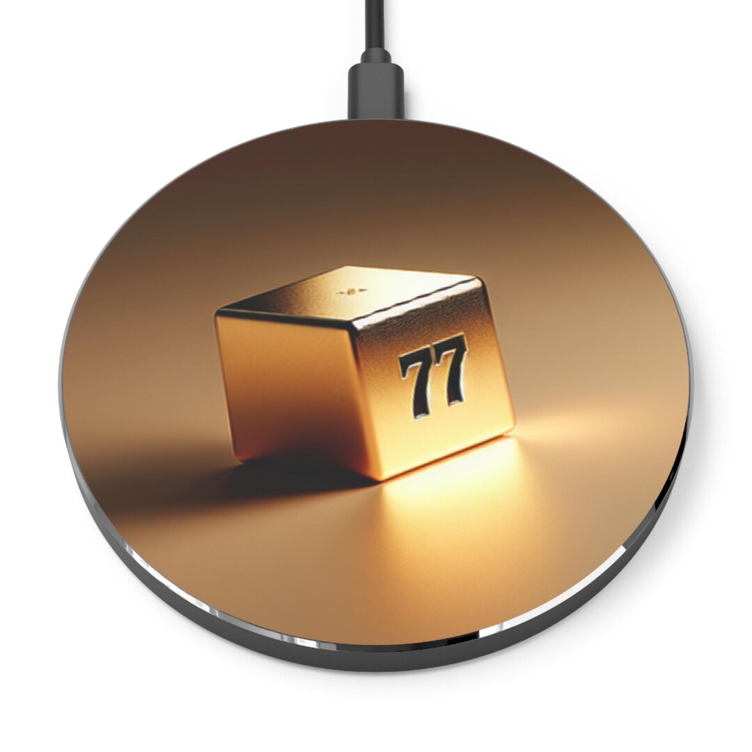 Elegant Wireless Charger - Stylish Desk Accessory for Home or Office ...