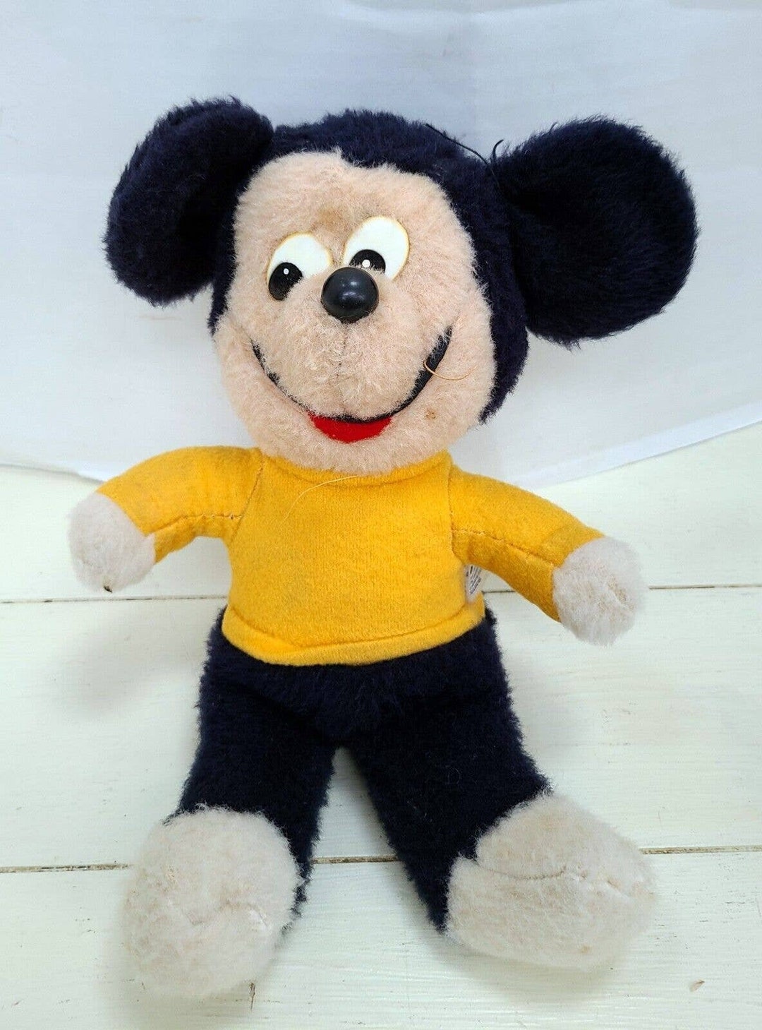 Mickey Mouse Wind up Musical Plush Knickerbocker Vintage Disney 1970's ...