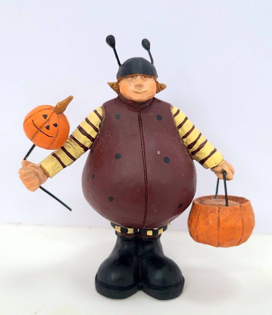 Vintage Williraye Studio Figurine Halloween Folk Art Coyne's & Company ...
